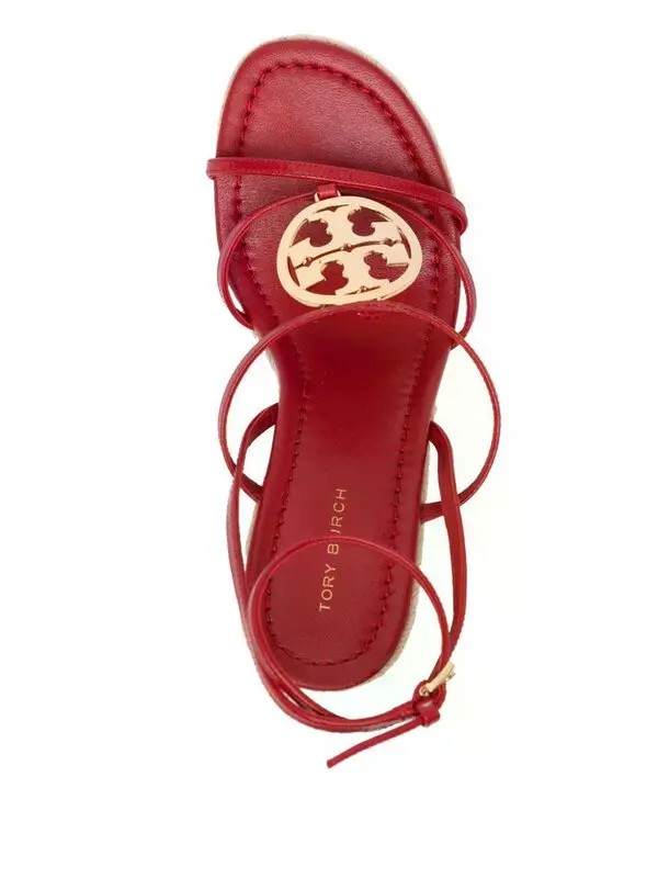 Tory Burch Miller Capri Espadrilles - Red