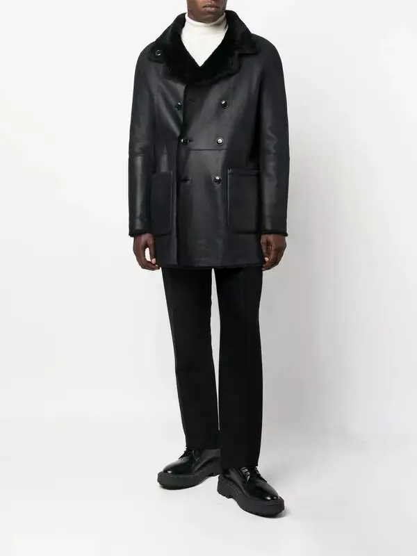 Giorgio Armani Double-breasted Flight Jacket