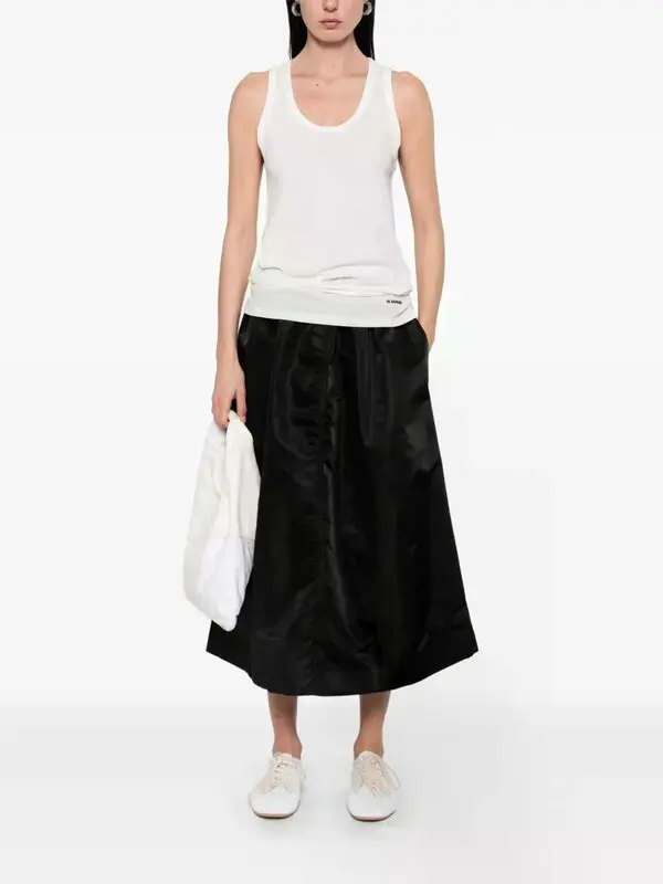 JIL SANDER Cotton Tank Top