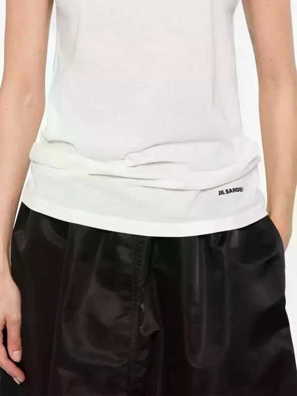 JIL SANDER Cotton Tank Top