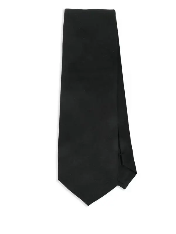 Sandro Silk Jacquard Tie - Black