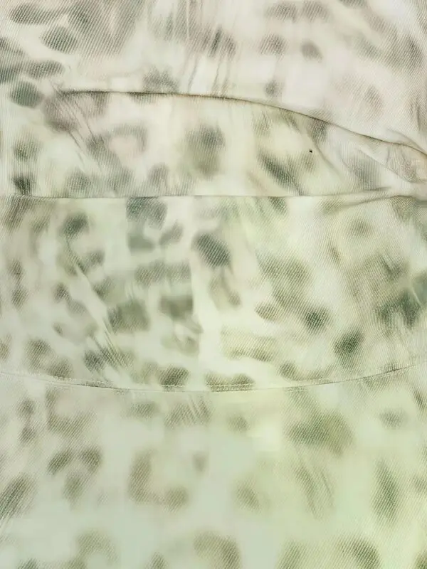 ROTATE BY BIRGER CHRISTENSEN Printed Denim Top