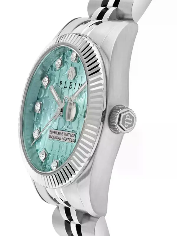 Philipp Plein Date Superlative 34mm - Blue