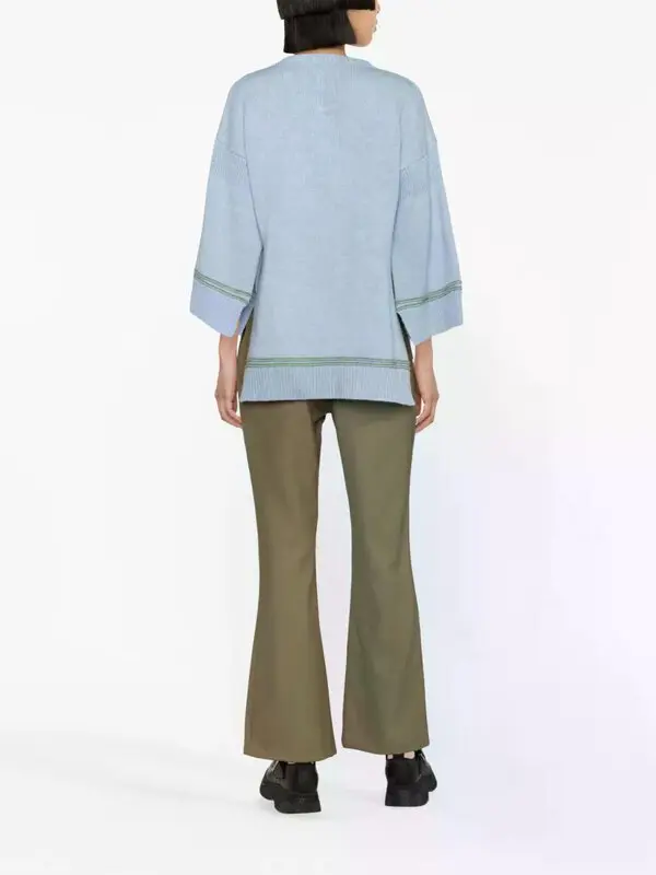Marni Intarsia-logo Virgin Wool Sweater