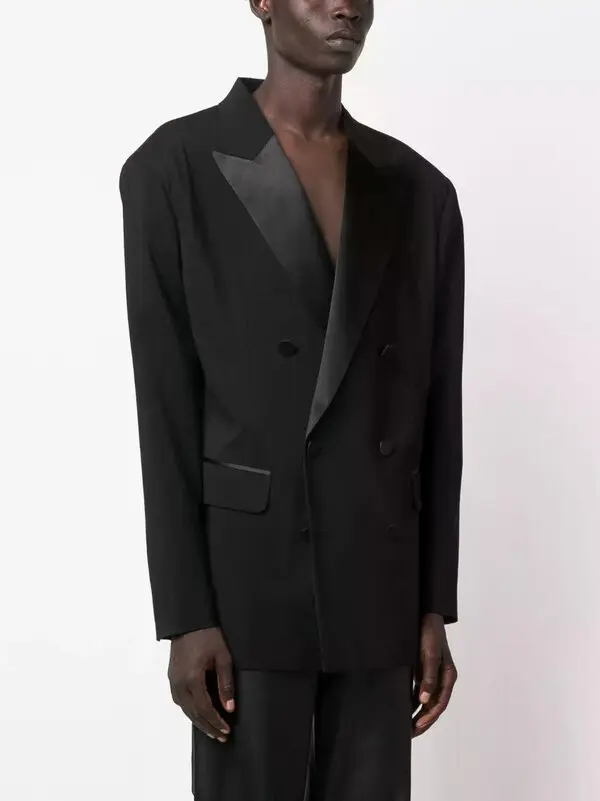 Dsquared2 Double-breasted Silk-lapels Blazer