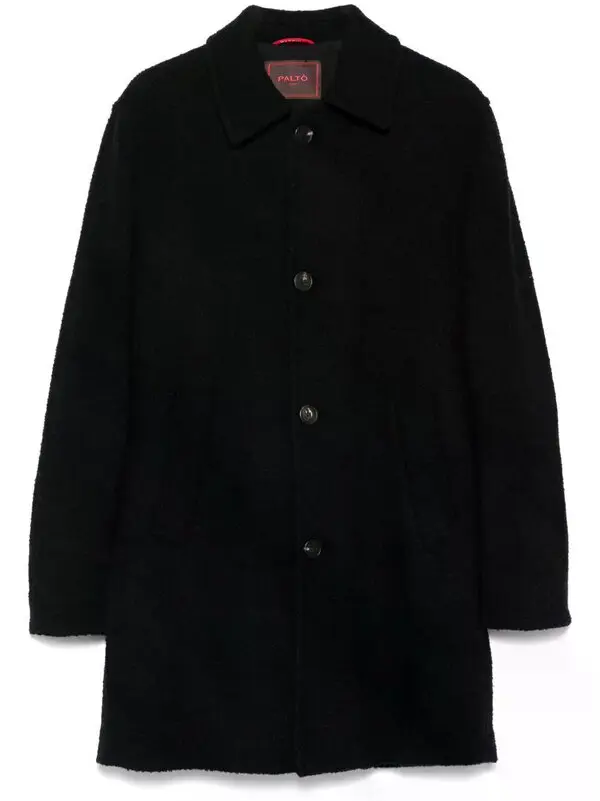 PALTO' Herringbone Coat