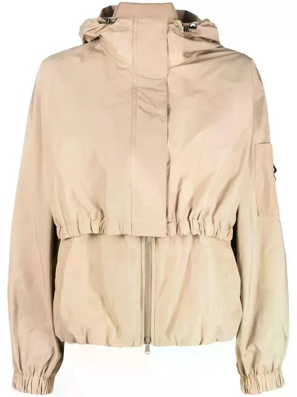 Brunello Cucinelli Layered Hooded Jacket