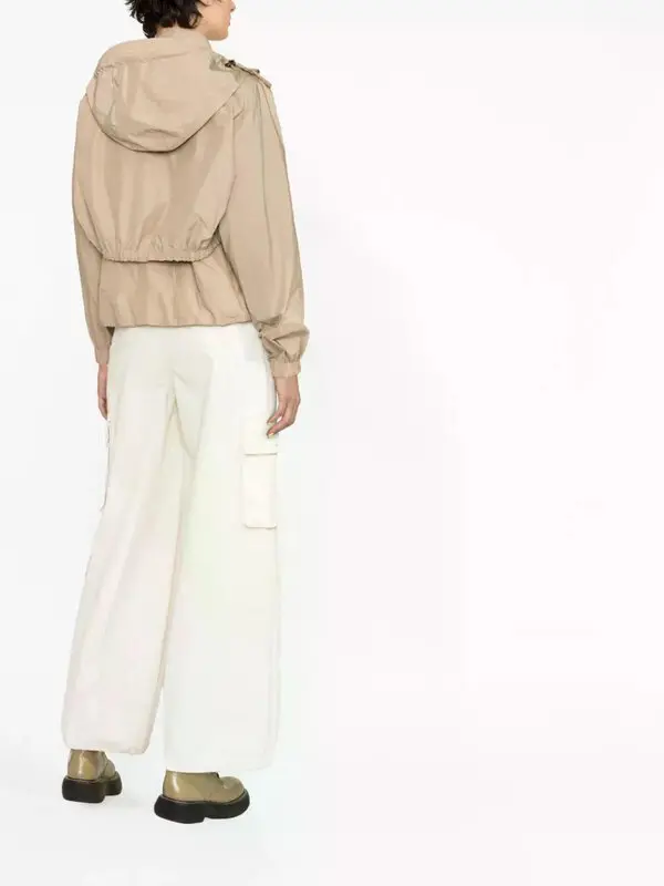 Brunello Cucinelli Layered Hooded Jacket