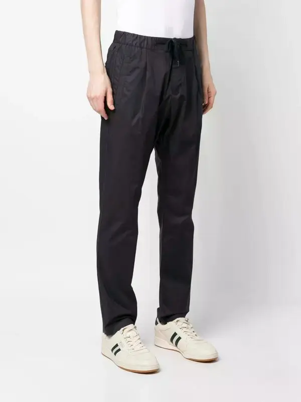 Herno Drawstring Tapered Trousers - Blue