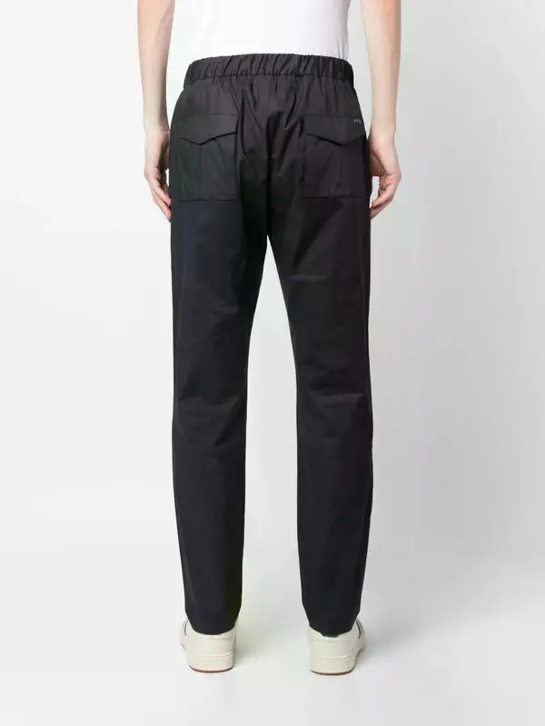 Herno Drawstring Tapered Trousers - Blue
