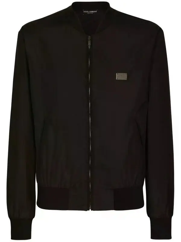 Dolce & Gabbana Logo-tag Track Jacket - Black