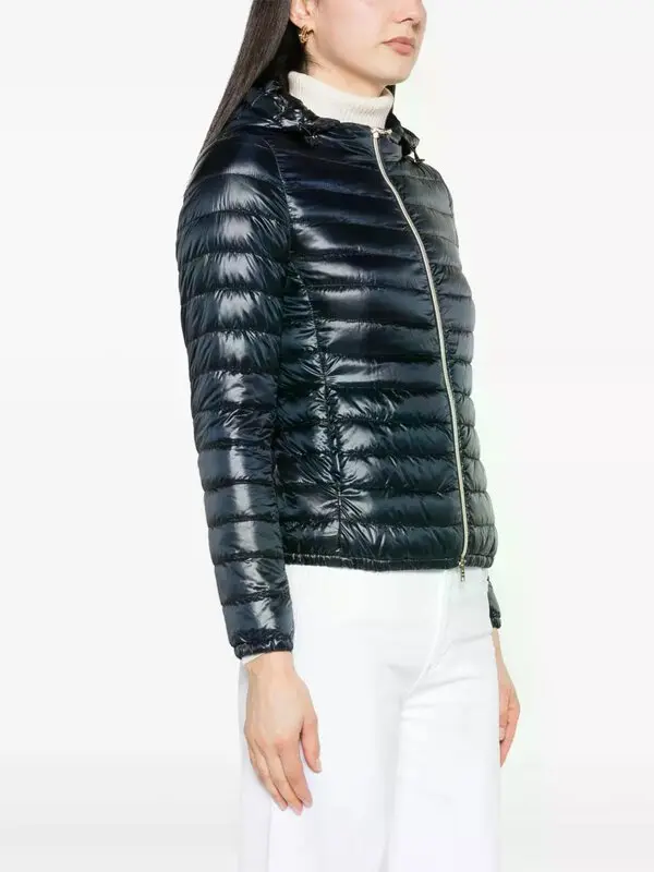 Herno Angela Quilted Puffer Jacket - Blue