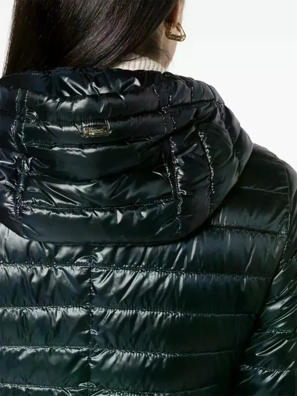 Herno Angela Quilted Puffer Jacket - Blue