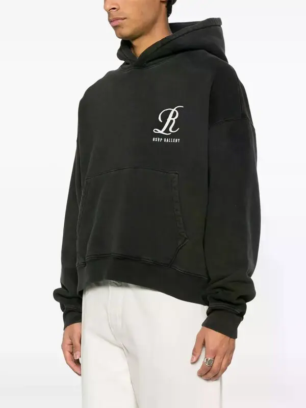 AGOLDE Logo-embroidered Hoodie