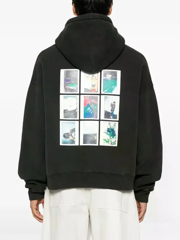 AGOLDE Logo-embroidered Hoodie