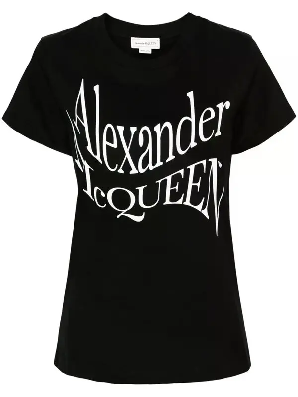 Alexander McQueen Logo-print Cotton T-shirt