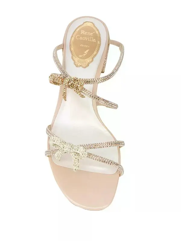 Rene Caovilla Embellished Straps Sandals