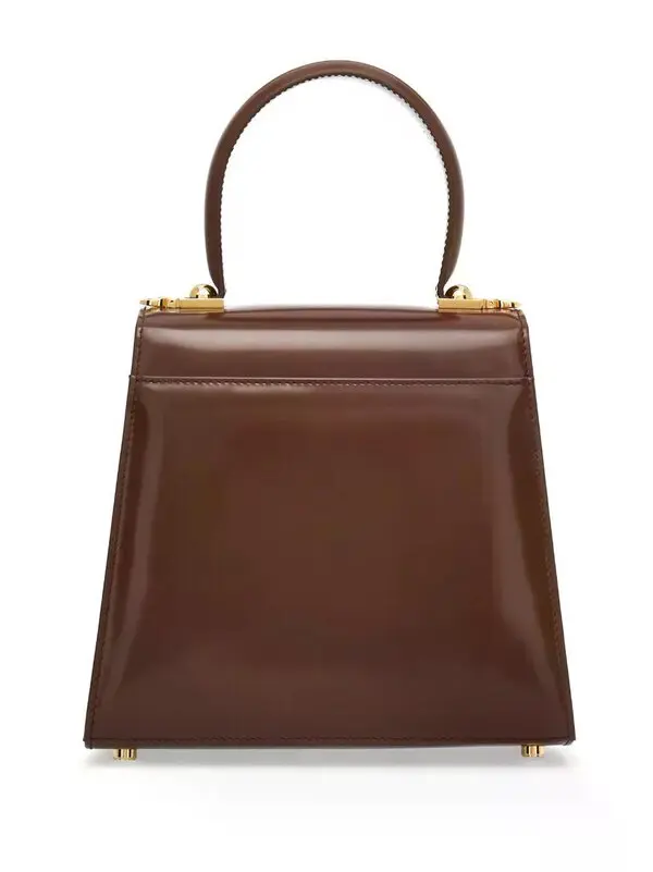 FERRAGAMO Iconic Top Handle Tote Bag - Brown