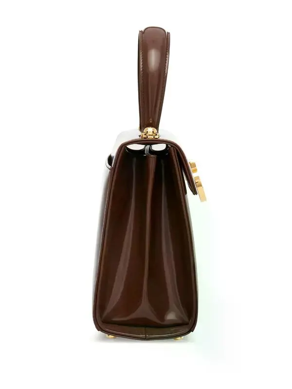 FERRAGAMO Iconic Top Handle Tote Bag - Brown