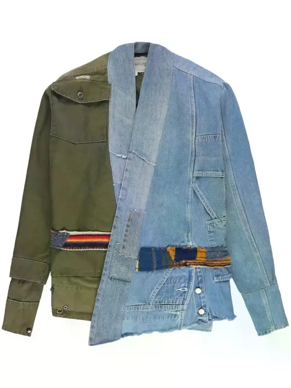 GREG LAUREN Asymmetric-design Jacket
