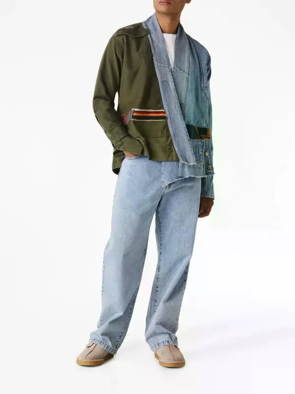 GREG LAUREN Asymmetric-design Jacket