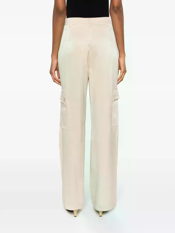 Michael Kors Straight-leg Satin-finish Trousers