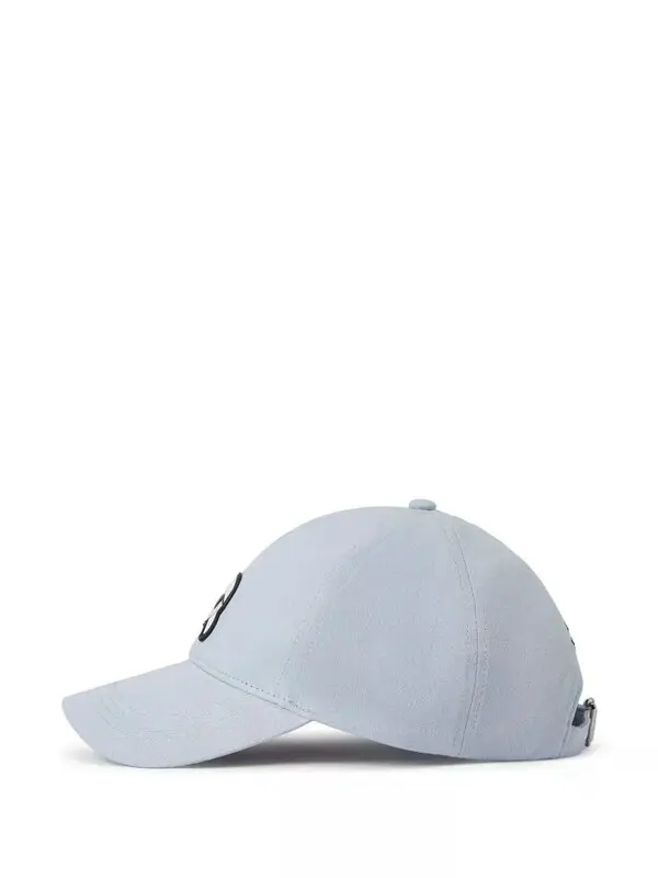 Karl Lagerfeld Ikon Patch Cap - Blue