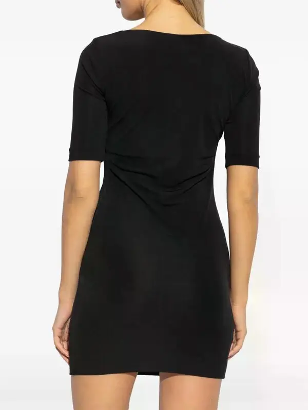 Dsquared2 Logo-plaque Mini Dress