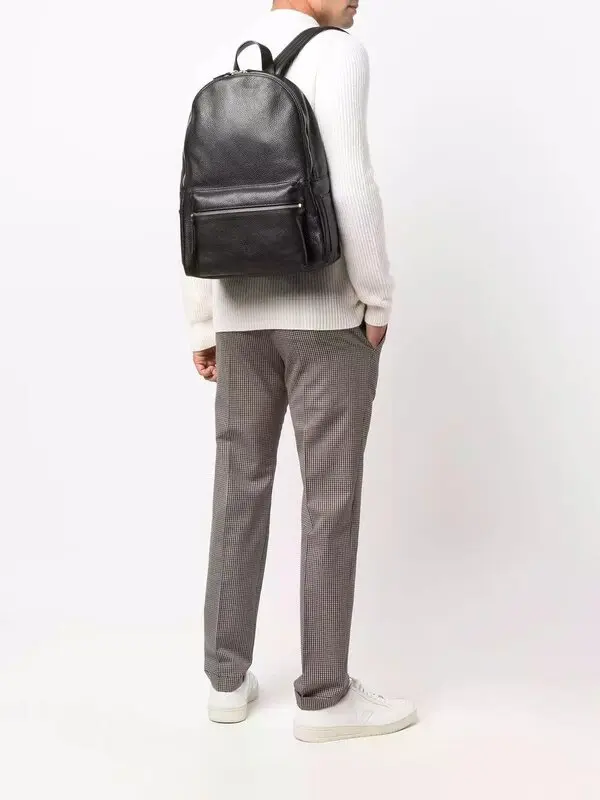 Orciani Zipped Backpack - Black