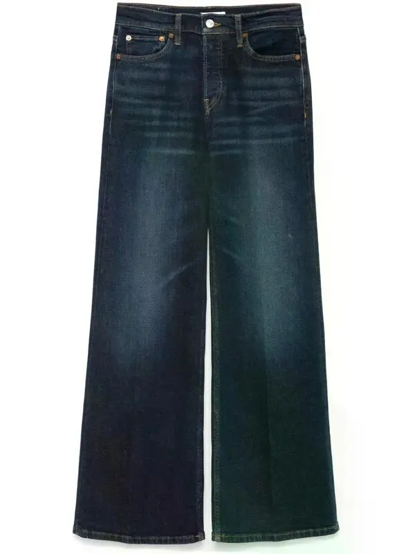 RE/DONE Mid-rise Wide-leg Jeans