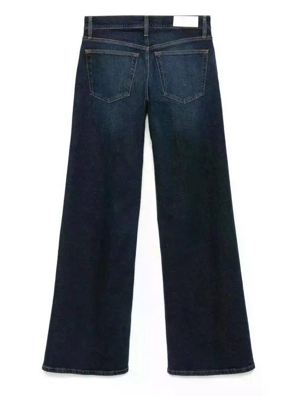 RE/DONE Mid-rise Wide-leg Jeans