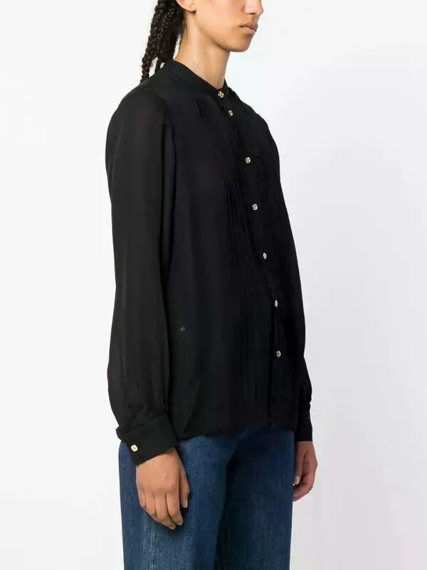 Michael Kors Ruffled Buttoned Shirt
