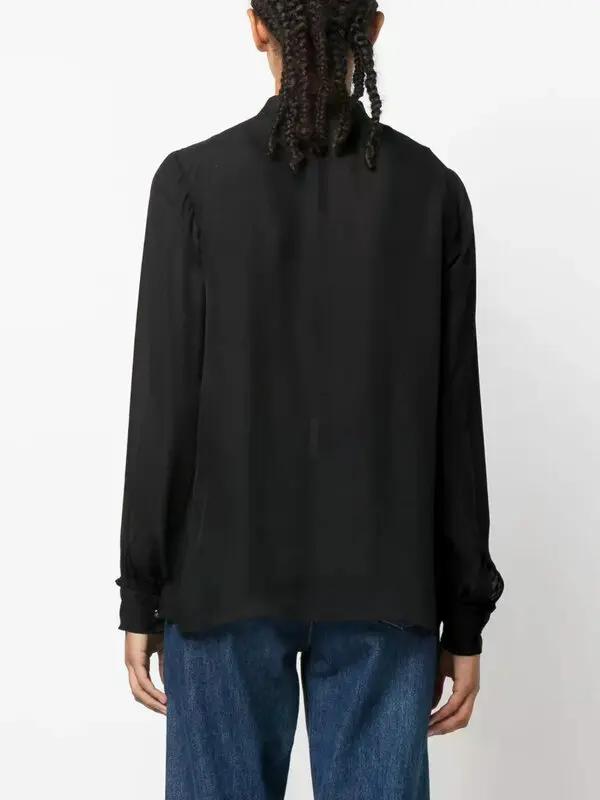 Michael Kors Ruffled Buttoned Shirt