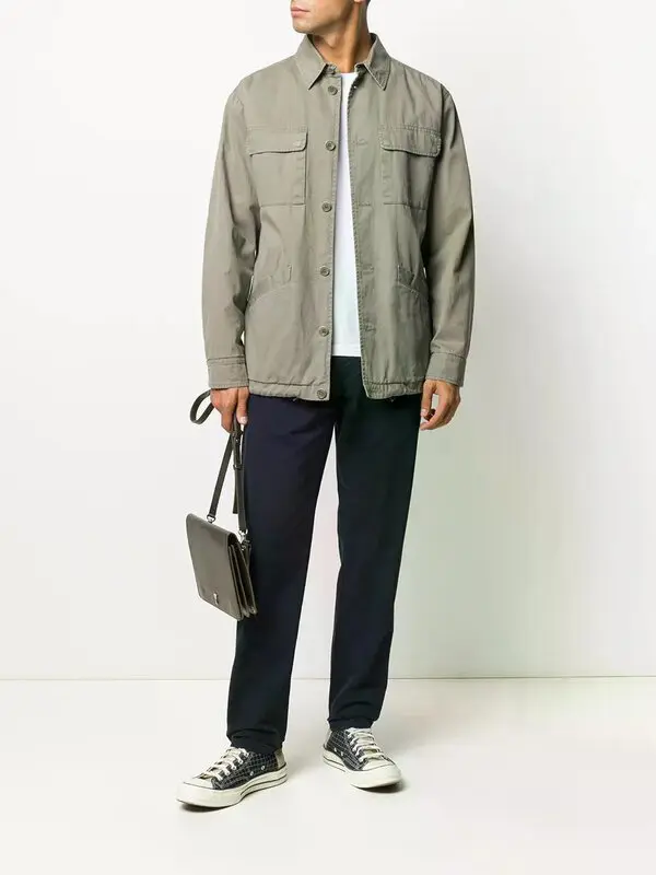 Aspesi Straight-leg Cotton Trousers