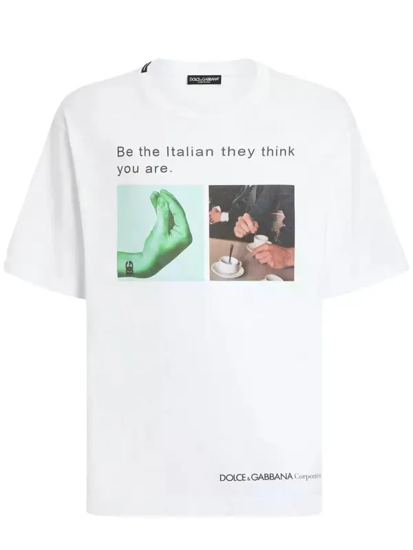 Dolce & Gabbana Graphic Print T-shirt