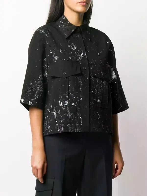 SONG FOR THE MUTE Paint Splatter Shirt