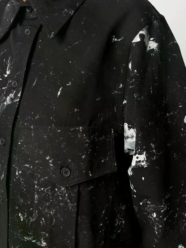 SONG FOR THE MUTE Paint Splatter Shirt