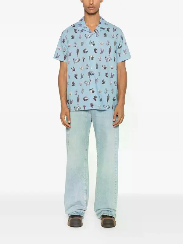 Paul Smith Cotton Shirt - Blue
