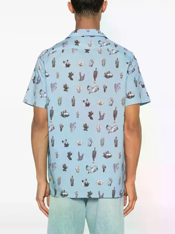 Paul Smith Cotton Shirt - Blue
