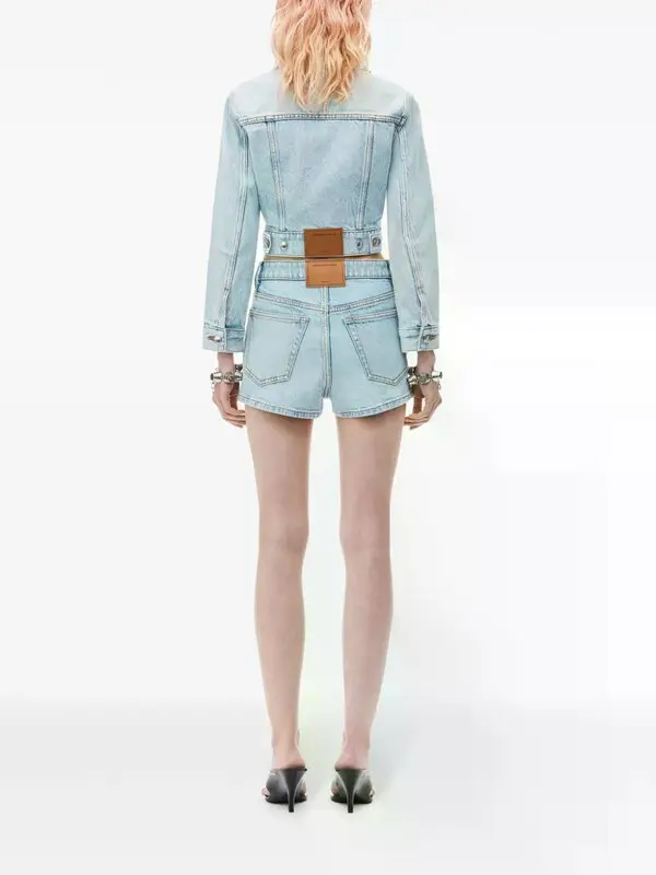 Alexander Wang Mid-rise Denim Skort