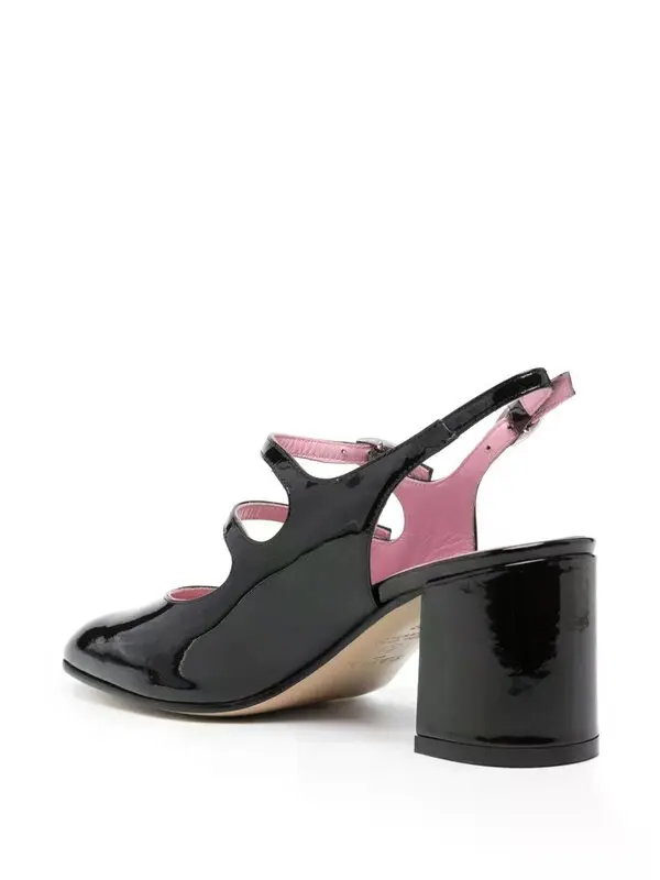 CAREL 70mm Patent-leather Pumps - Black