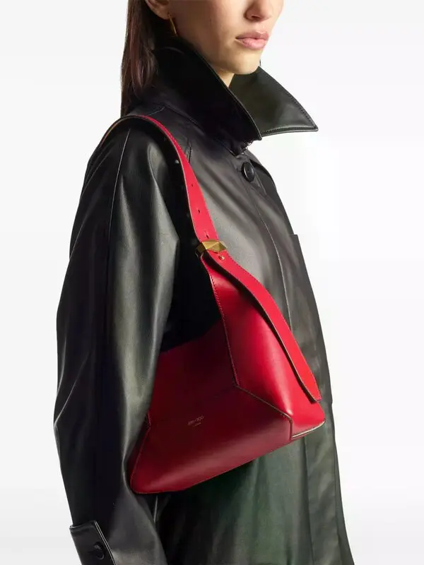JIMMY CHOO Diamond Small Shoulder Bag - Red