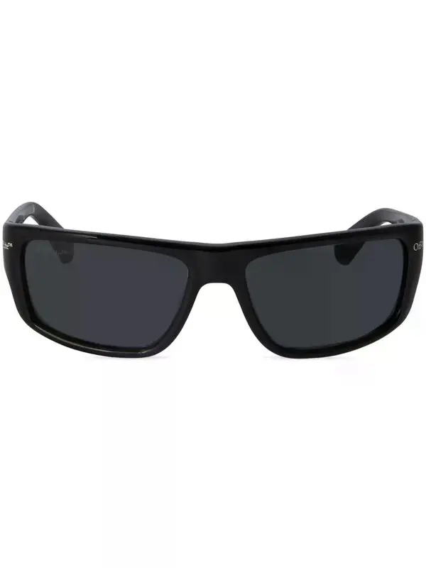Off-White Bologna Rectangle-frame Sunglasses - Black