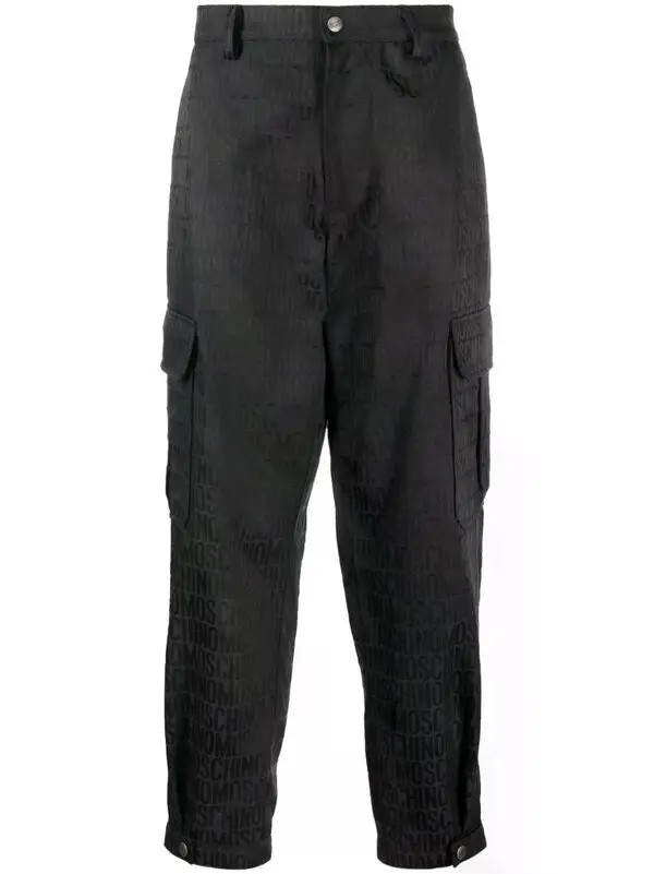 Moschino Logo-print Cargo Trousers