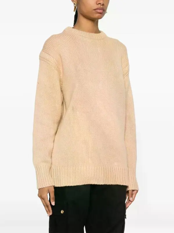 Chloé Crew-neck Cotton-cashmere Sweater