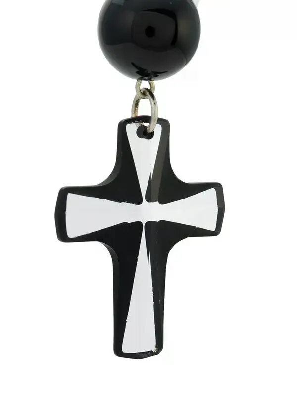 AMIR SLAMA Cross Earrings
