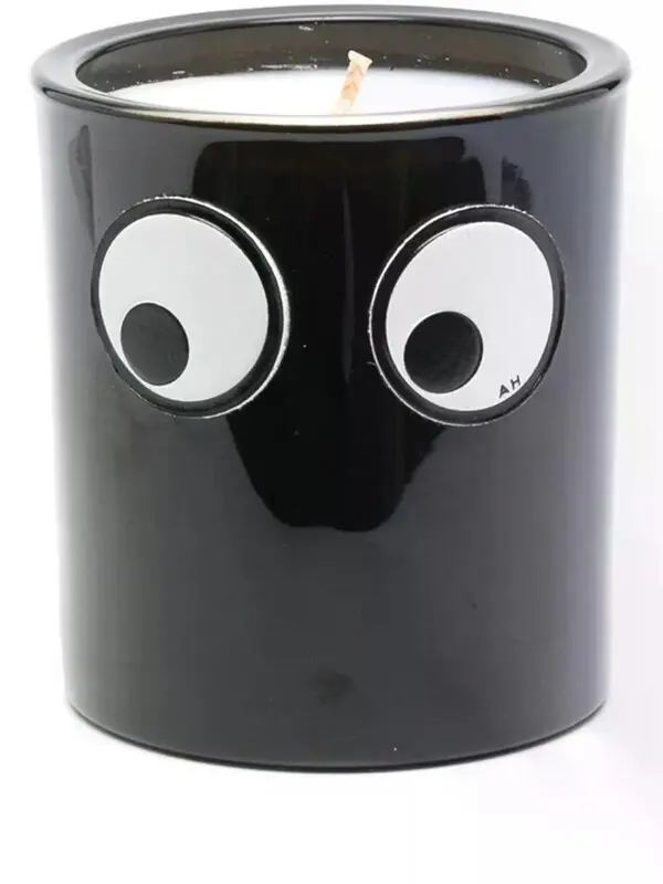 ANYA HINDMARCH Small Happy Days Wax Candle - Black