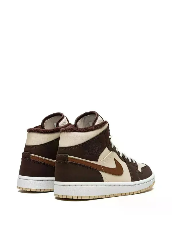 JORDAN Air 1 Mid Se Basalt Fleece Sneakers