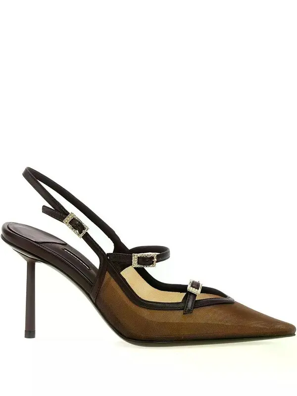 LE SILLA Morgana Slingback Pumps - Brown