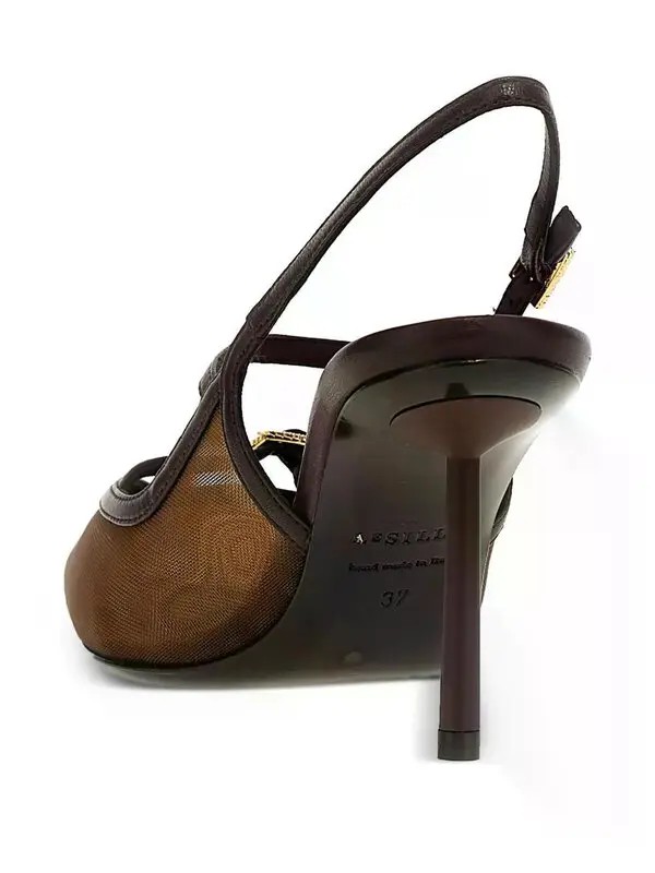 LE SILLA Morgana Slingback Pumps - Brown